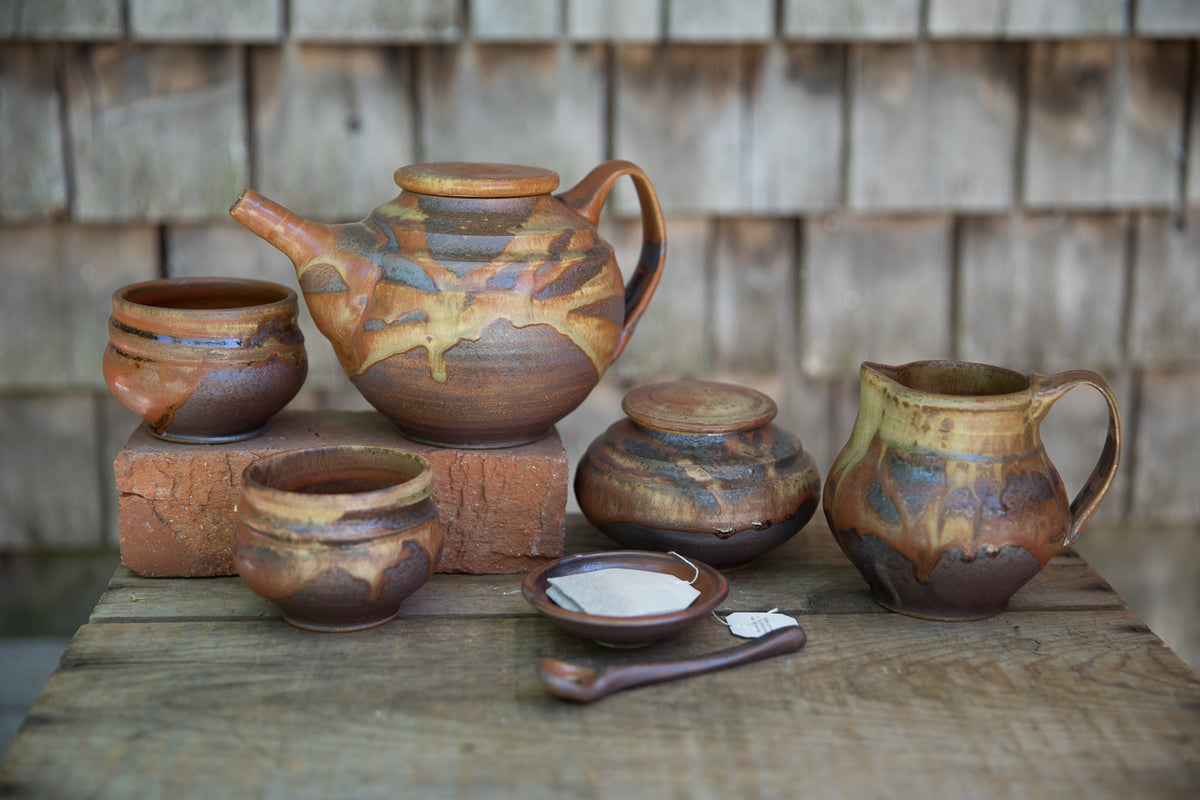 Teapot in Rust – With These Hands Pottery